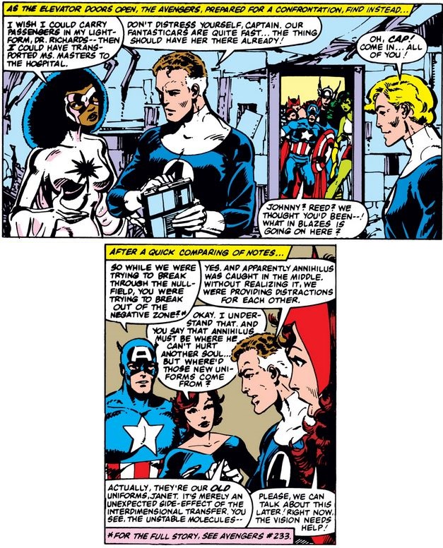 Avengers #233-234 and Fantastic Four #256 (July-August 1983) – THE ...