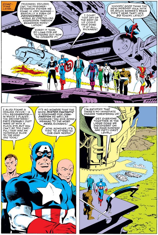 Secret Wars #1-12 (May 1984-April 1985) – THE VIRTUES OF CAPTAIN AMERICA