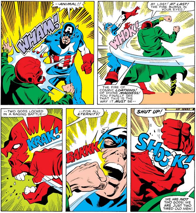 Captain America #300 (December 1984) – THE VIRTUES OF CAPTAIN AMERICA
