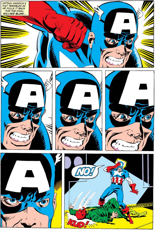 Captain America #300 (December 1984) – THE VIRTUES OF CAPTAIN AMERICA