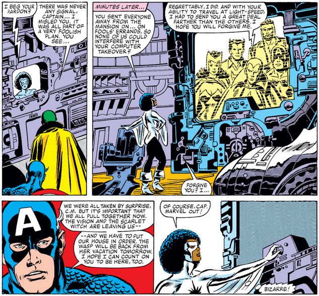 Avengers #255-258 (May-August 1985) – THE VIRTUES OF CAPTAIN AMERICA