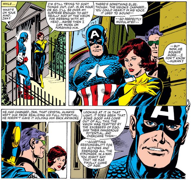 Avengers #255-258 (May-August 1985) – THE VIRTUES OF CAPTAIN AMERICA