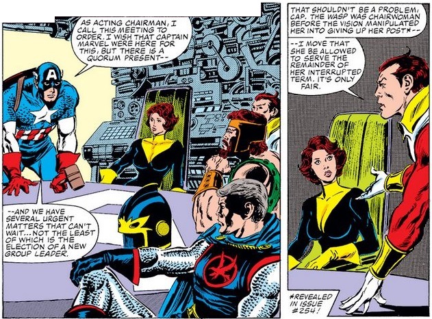 Avengers #255-258 (May-August 1985) – THE VIRTUES OF CAPTAIN AMERICA
