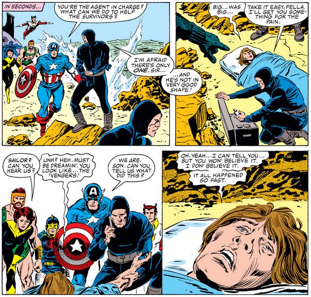 Avengers #255-258 (May-August 1985) – THE VIRTUES OF CAPTAIN AMERICA