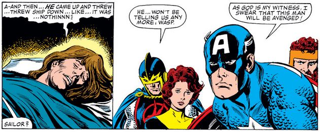 Avengers #255-258 (May-August 1985) – THE VIRTUES OF CAPTAIN AMERICA