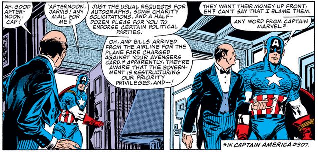 Avengers #259-260 (September-October 1985) – THE VIRTUES OF CAPTAIN AMERICA