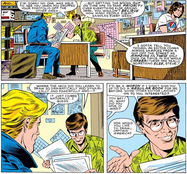 Captain America #311 (November 1985) – THE VIRTUES OF CAPTAIN AMERICA