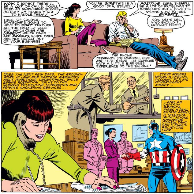 Captain America #312 (December 1985) – THE VIRTUES OF CAPTAIN AMERICA