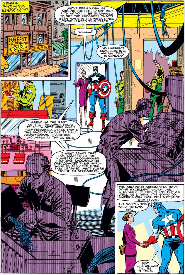 Captain America #312 (December 1985) – THE VIRTUES OF CAPTAIN AMERICA