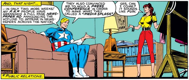 Captain America #312 (December 1985) – THE VIRTUES OF CAPTAIN AMERICA