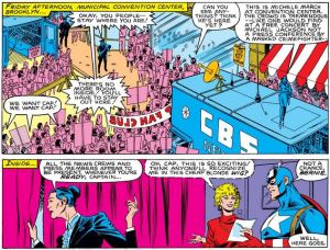 Captain America #312 (December 1985) – THE VIRTUES OF CAPTAIN AMERICA