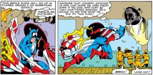 Captain America #312 (December 1985) – THE VIRTUES OF CAPTAIN AMERICA