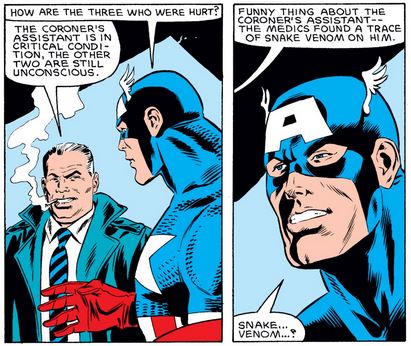 Captain America #315 (March 1986) – THE VIRTUES OF CAPTAIN AMERICA