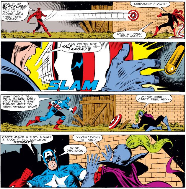 Captain America #319 (July 1986) – THE VIRTUES OF CAPTAIN AMERICA
