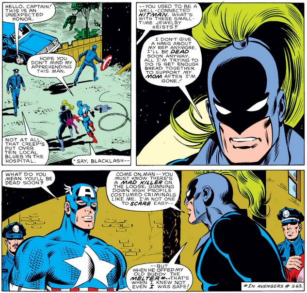 Captain America #319 (July 1986) – THE VIRTUES OF CAPTAIN AMERICA