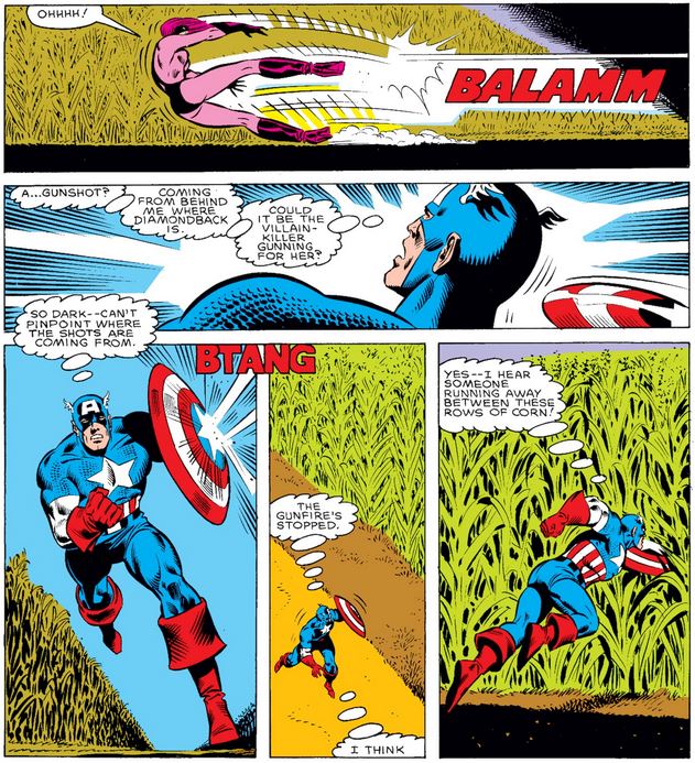 Captain America #319 (July 1986) – THE VIRTUES OF CAPTAIN AMERICA