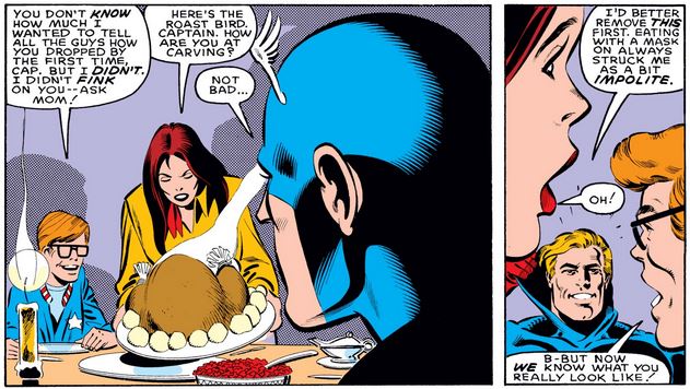 Captain America #321 (September 1986) – THE VIRTUES OF CAPTAIN AMERICA