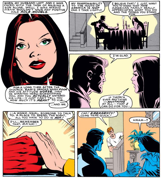 Captain America #321 (September 1986) – THE VIRTUES OF CAPTAIN AMERICA