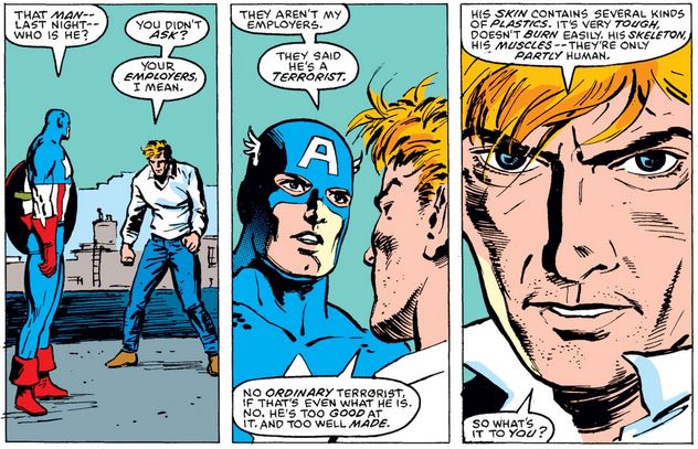 Daredevil #233 (August 1986) – THE VIRTUES OF CAPTAIN AMERICA