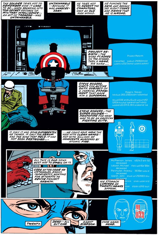 Daredevil #233 (August 1986) – THE VIRTUES OF CAPTAIN AMERICA