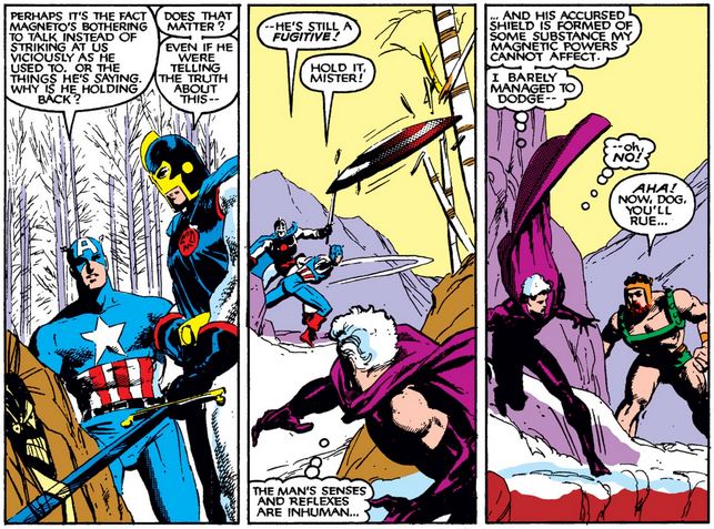 New Mutants #40 (June 1986) – THE VIRTUES OF CAPTAIN AMERICA