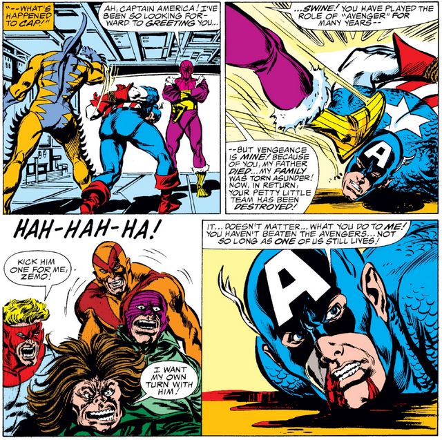Avengers #274-277 (December 1986-March 1987) – THE VIRTUES OF CAPTAIN ...