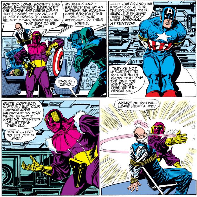 Avengers #274-277 (December 1986-March 1987) – THE VIRTUES OF CAPTAIN ...