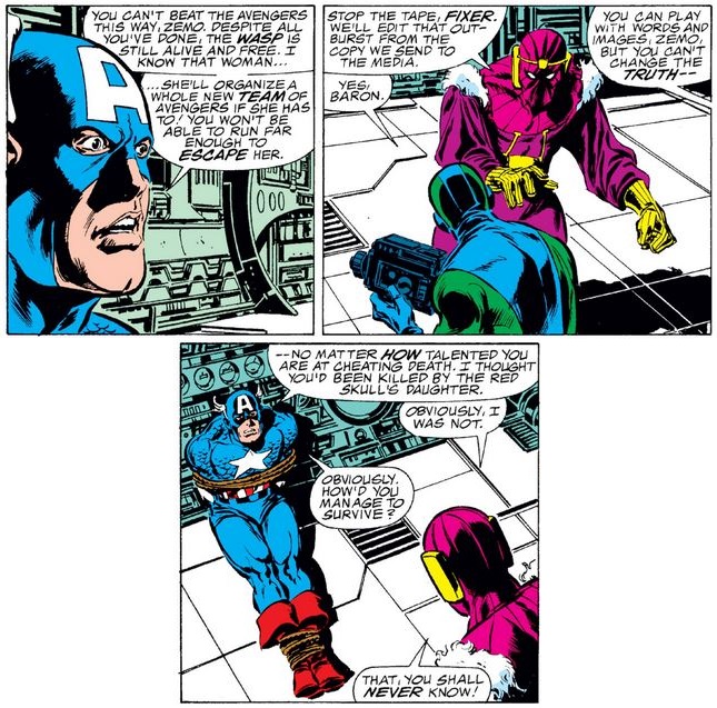 Avengers #274-277 (December 1986-March 1987) – THE VIRTUES OF CAPTAIN ...