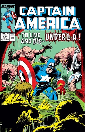 Captain America #329-330 (May-June 1987) – THE VIRTUES OF CAPTAIN AMERICA