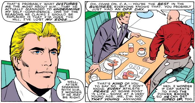 Captain America #328 (April 1987) – THE VIRTUES OF CAPTAIN AMERICA