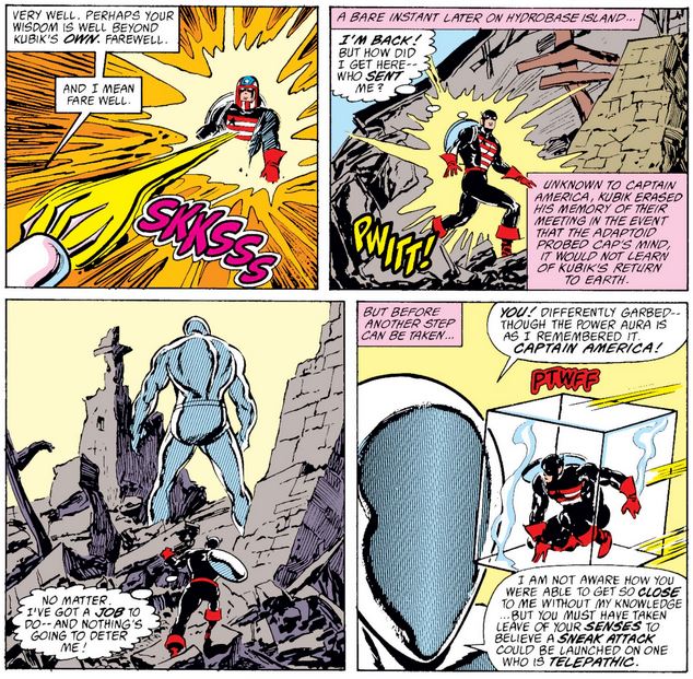 Avengers #290 (April 1988) – THE VIRTUES OF CAPTAIN AMERICA