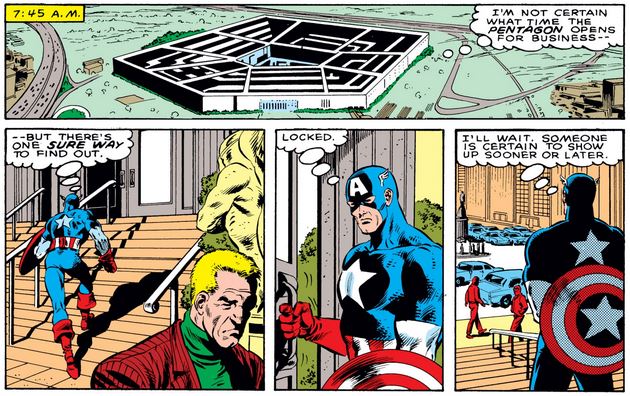 Captain America #332 (August 1987) – THE VIRTUES OF CAPTAIN AMERICA