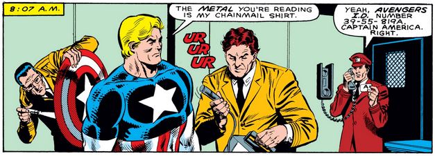 Captain America #332 (August 1987) – THE VIRTUES OF CAPTAIN AMERICA