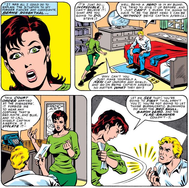 Captain America #336 (December 1987) – THE VIRTUES OF CAPTAIN AMERICA