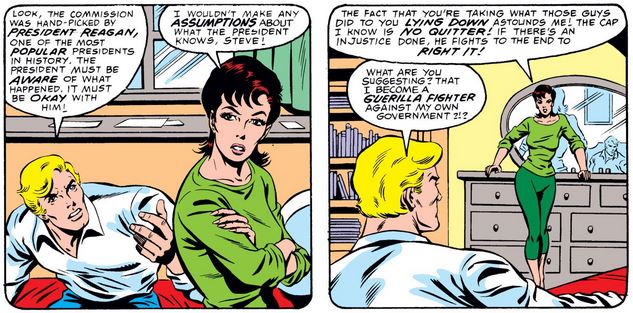 Captain America #336 (December 1987) – THE VIRTUES OF CAPTAIN AMERICA