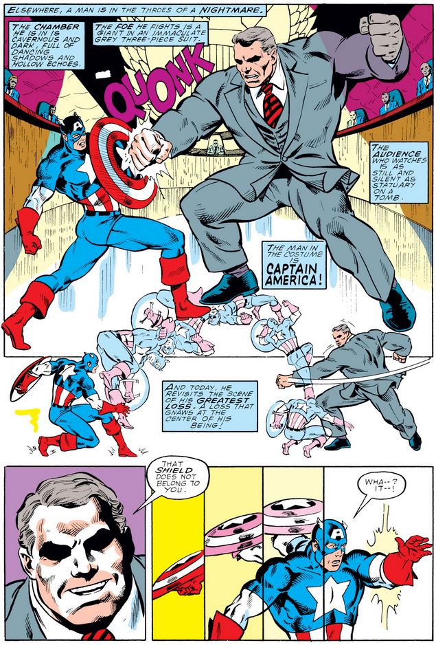 Captain America #339 (March 1988) – THE VIRTUES OF CAPTAIN AMERICA