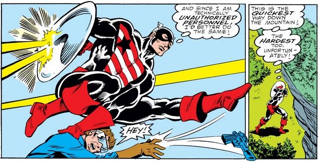Captain America #340 (April 1988) – THE VIRTUES OF CAPTAIN AMERICA