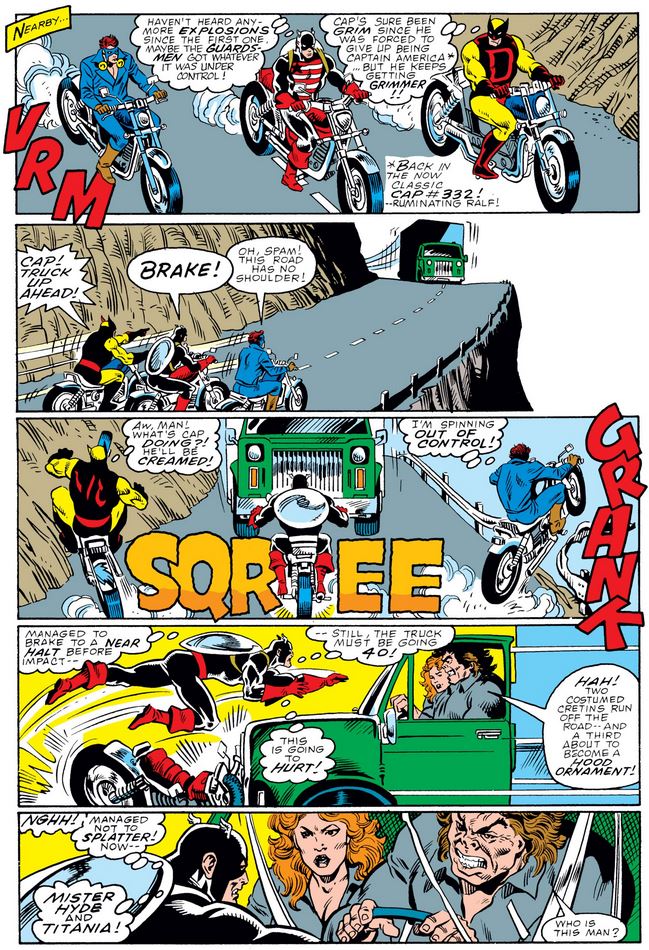 Captain America #340 (April 1988) – THE VIRTUES OF CAPTAIN AMERICA