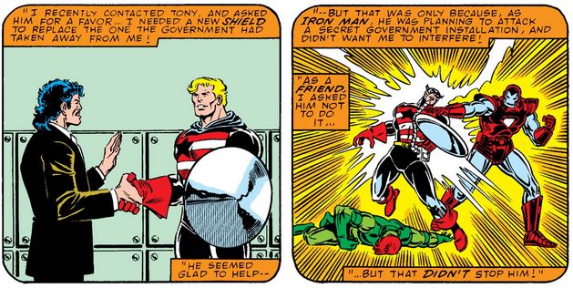 Thor #390 (April 1988) – THE VIRTUES OF CAPTAIN AMERICA