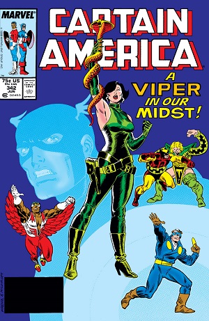 Captain America #342-343 (June-July 1988) – THE VIRTUES OF CAPTAIN AMERICA