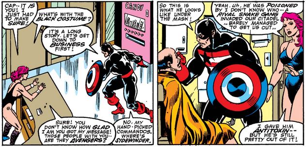 Captain America #342-343 (June-July 1988) – THE VIRTUES OF CAPTAIN AMERICA