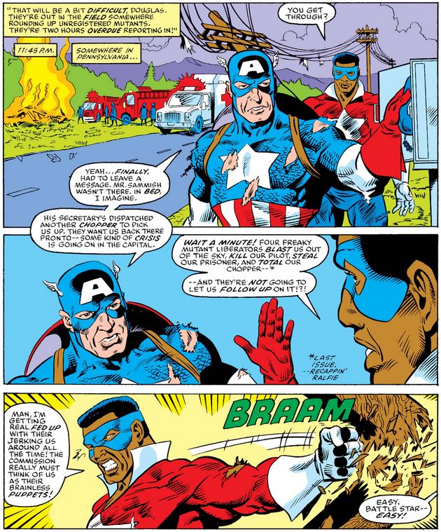Captain America #344 (August 1988) – THE VIRTUES OF CAPTAIN AMERICA