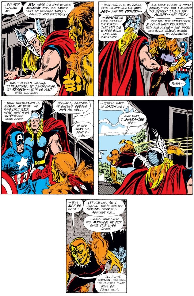Avengers #304 (June 1989) – THE VIRTUES OF CAPTAIN AMERICA