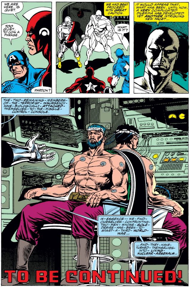 Avengers #321-322 (August-September 1990) – THE VIRTUES OF CAPTAIN AMERICA