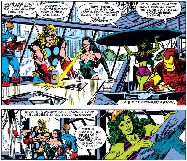 Avengers #326 (November 1990) – THE VIRTUES OF CAPTAIN AMERICA
