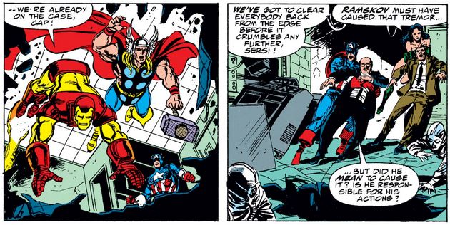 Avengers #326 (November 1990) – THE VIRTUES OF CAPTAIN AMERICA