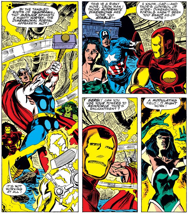 Avengers #327-328, Avengers Spotlight #40, and Thor #427 (December 1990 ...