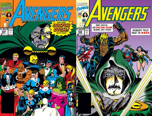 av 332-333 covers – THE VIRTUES OF CAPTAIN AMERICA