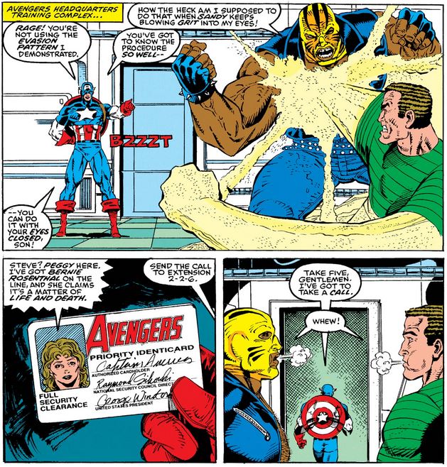 Captain America #385 (May 1991) – THE VIRTUES OF CAPTAIN AMERICA