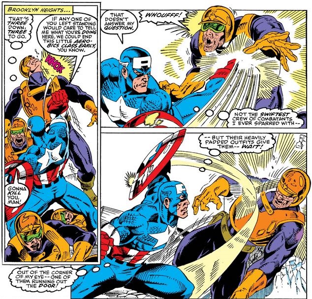 Captain America #385 (May 1991) – THE VIRTUES OF CAPTAIN AMERICA